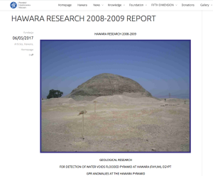 HAWARA PROJECT – ARCHAEOLOGICAL RESCUE FOUNDATION